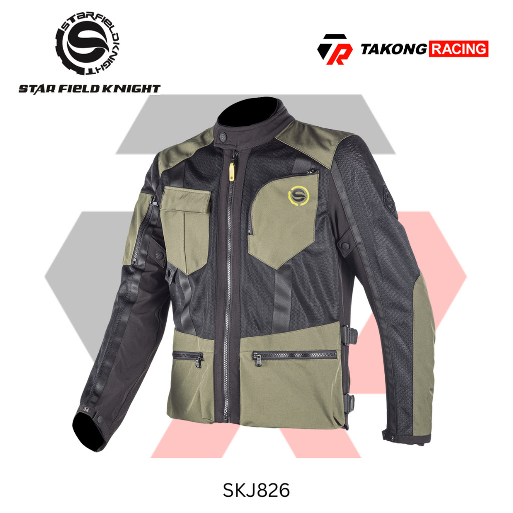 Star Field Knight Jacket - SKJ826 Mesh | Shopee Malaysia