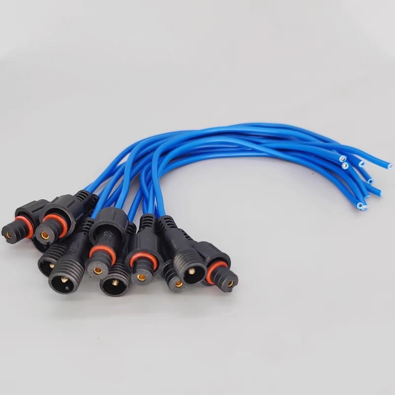 Waterproof 1-Core Male Female Butt Connector Power LED Wire Plug-In ...