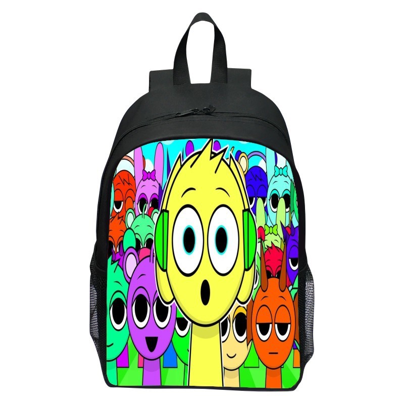 Sprunki Incredibox Backpack 16inch For Students | Shopee Malaysia