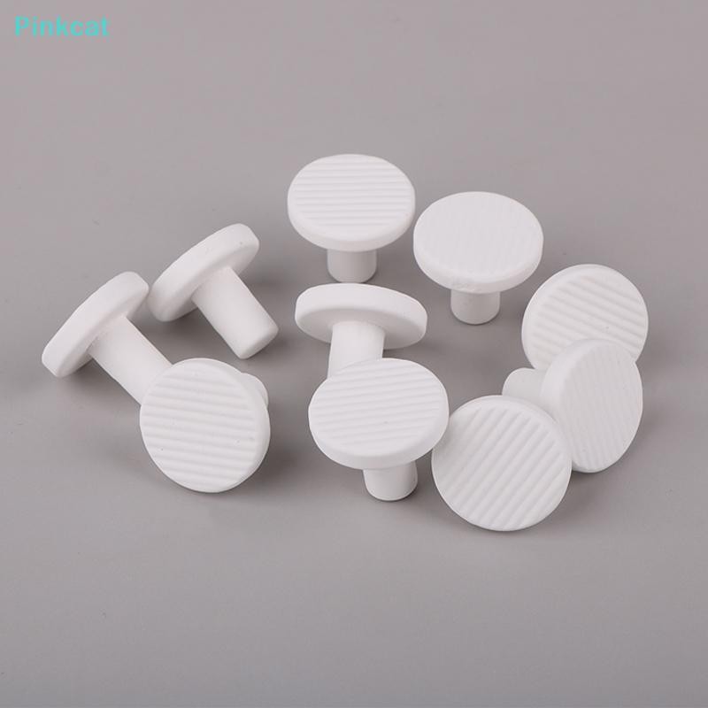 Pinkcat Fish Coral Base T Shaped Aquarium Coral Support Ceramic Stand ...