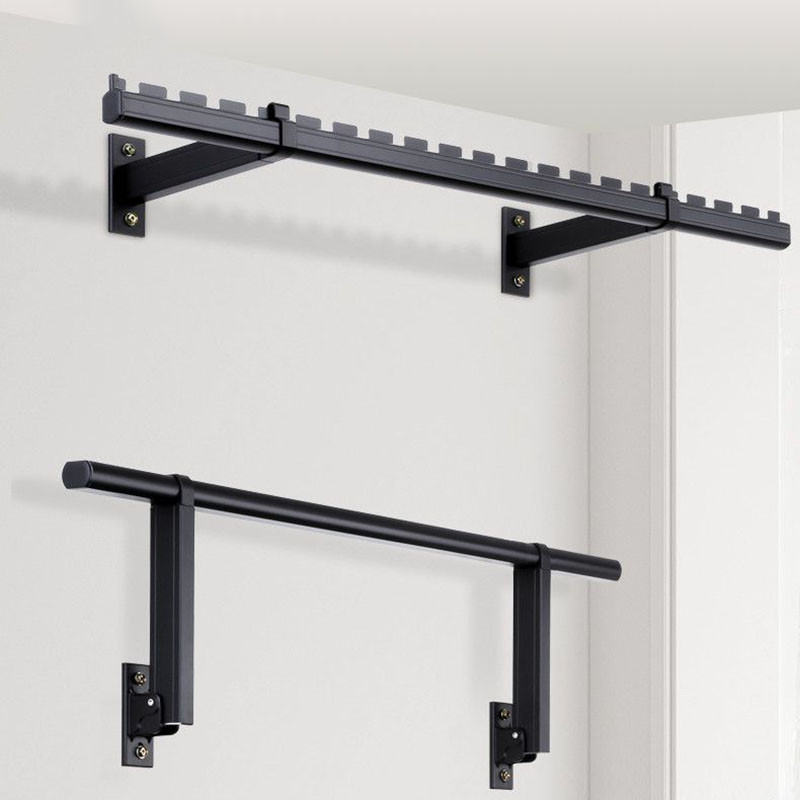 Clothes Rod Balcony Side-Mounted Fixed Side Clothes Drying Rack Wall ...