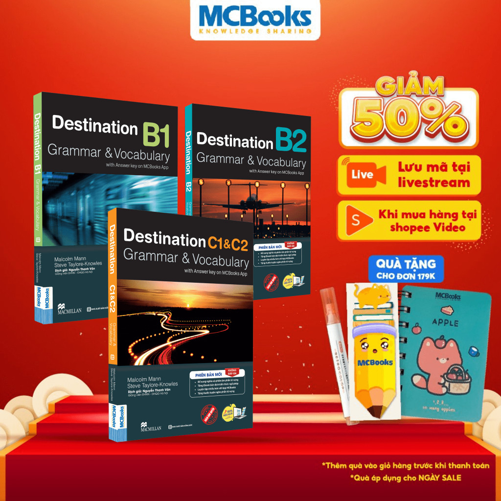 Aha - Book - Complete set of Destination Grammar Textbook & Vocabulary ...