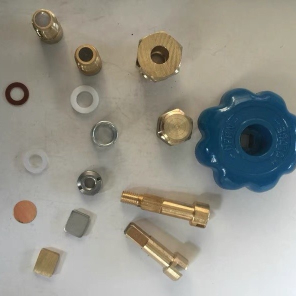 Spring Pressure Female Handwheel Aluminum Hexagonal Oxygen Argon Carbon ...