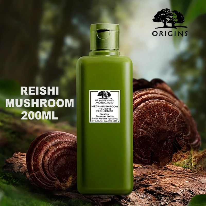 Origins Mega-Mushroom Skin Relief Soothing Treatment Lotion [ Best Seller ] 200ml | Shopee Malaysia