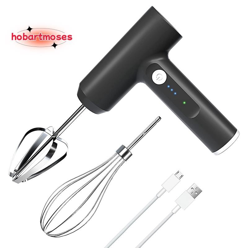 Hand Mixer Electric Wireless,Mixer Hand Mixer,USB Rechargeable,Portable ...