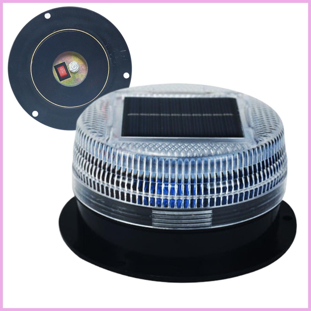 Solar Powered Warning Lights Stop Sign Warning Lamp Solar Industrial ...