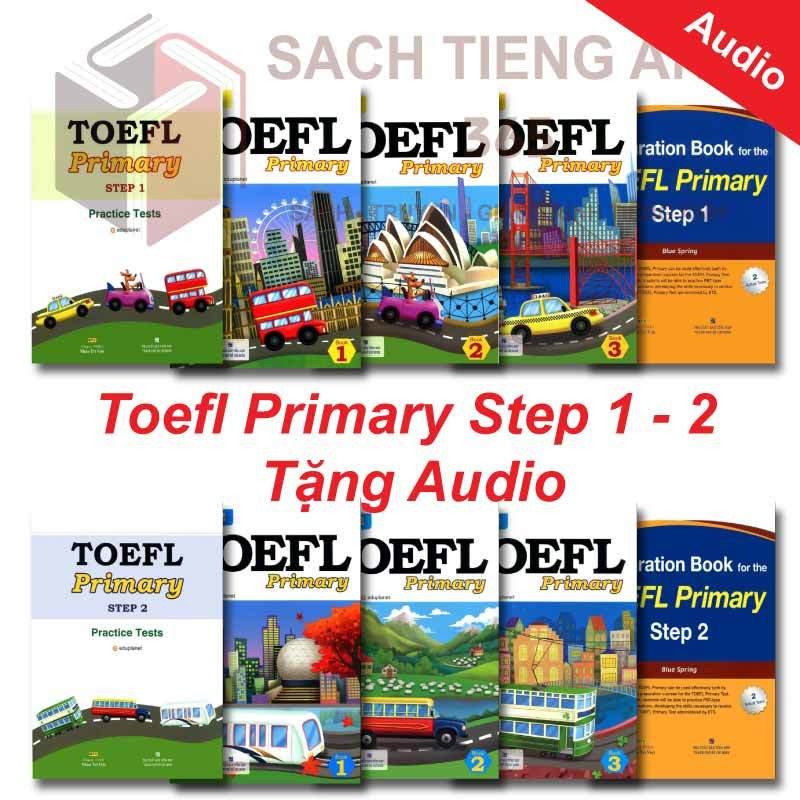 Aha - Toefl Primary Book - Step 1,2 - Print with mp3 Audio File ...