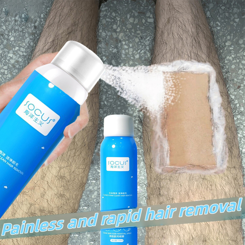Painless hair removal cream Hair removal spray private parts 120ml ...