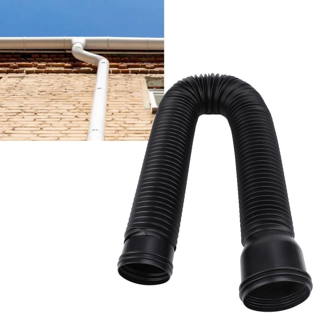 Lhome Drain Downspout Extender Flexible Rain Gutter Extension ...