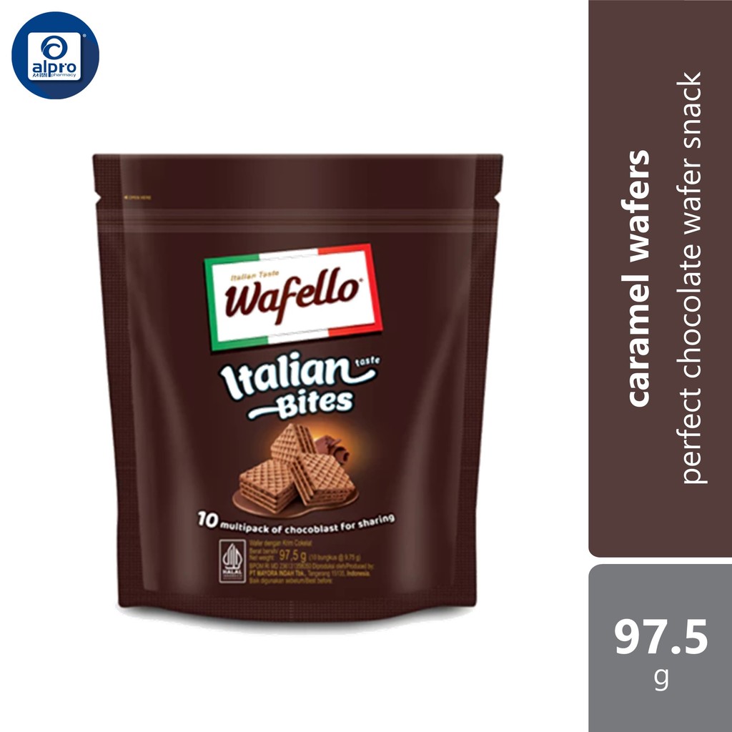 Roma Wafello Italian Bites Chocoblast 97.5g | Perfect Chocolate Wafer ...