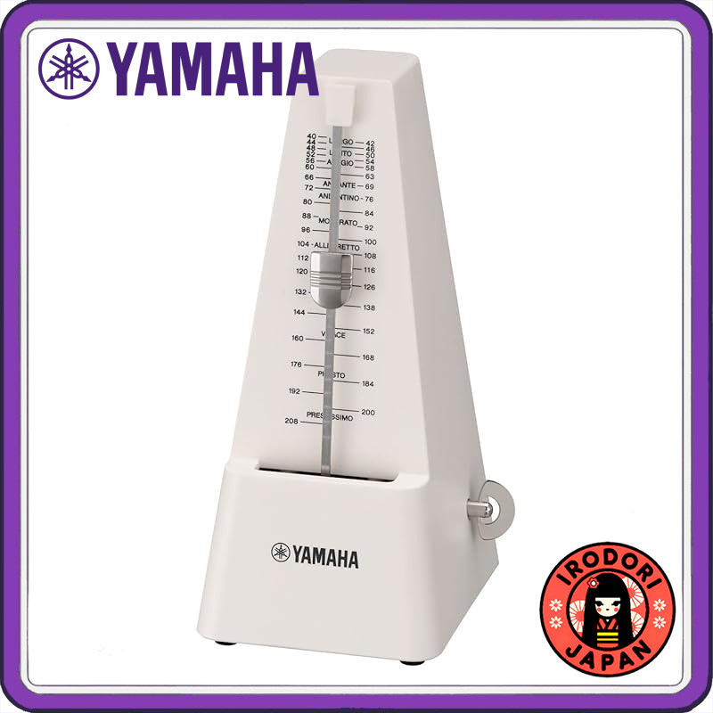 Yamaha Metronome MP-90: Classic pyramid style with matte finish for fingerprint resistance, wind ...