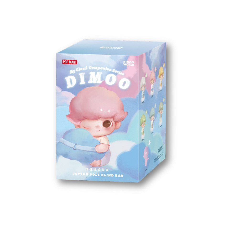 POP MART DIMOO My Cloud Companion Series-Cotton Doll Blind Box ...