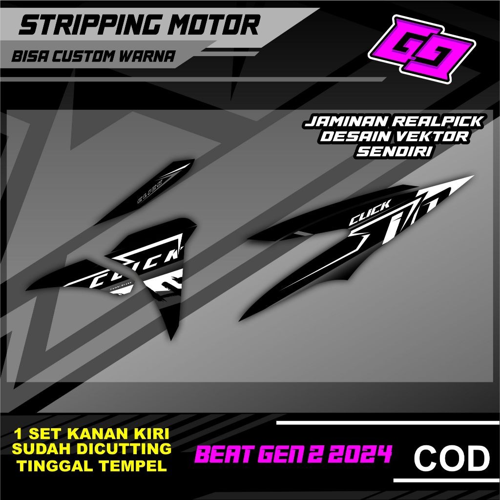 Simple STRIPPING HONDA BEAT DELUXE 2024 BEAT GEN 2 2024 THAILAND DESIGN ...