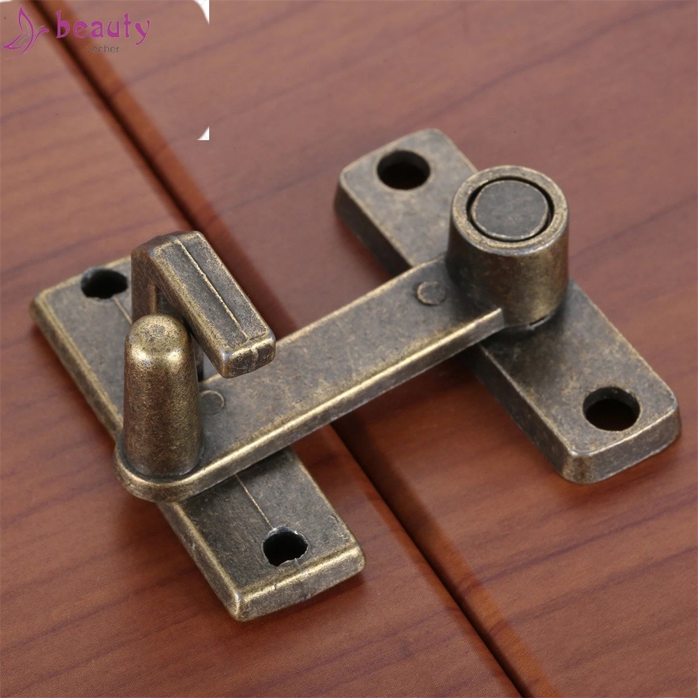Bronze Guard Latch Bolt With Screws Sliding Door Lock Handle Metal Door ...