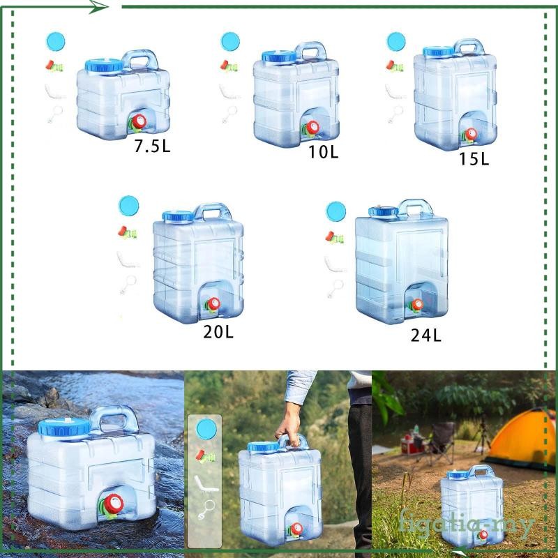 [FigatiaMY] Portable Water Tank Water Storage Container Transparent ...