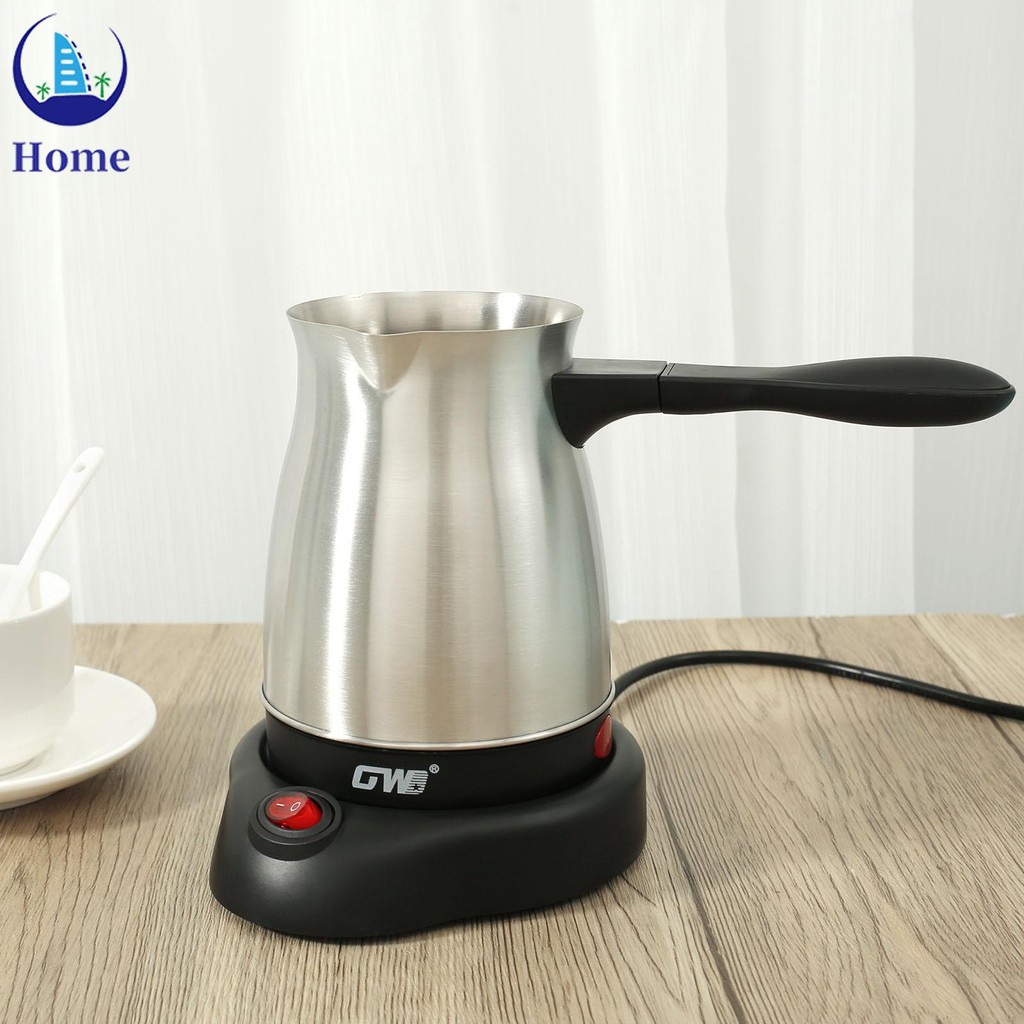 Turkish Coffee Maker 600ml Stainless Steel Electric Turkish Coffee ...