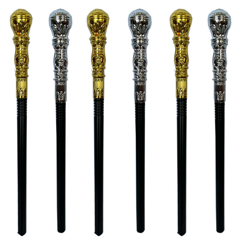 Halloween Adult Children Role-Playing Props Head Scepter King Wand ...