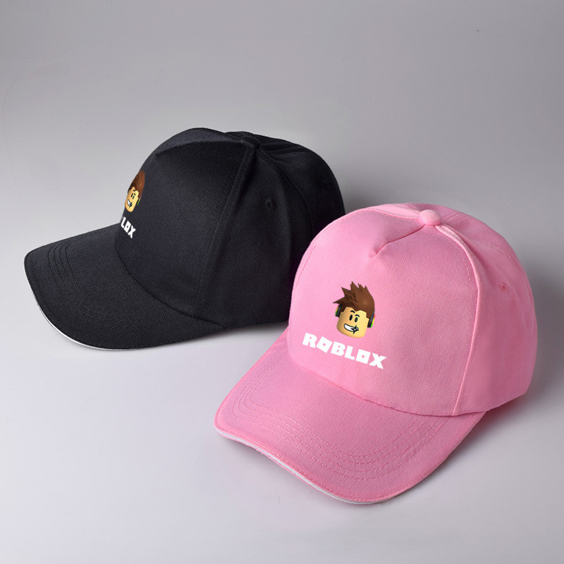 Roblox Hat Black Powder Baseball Cap Game Peripheral Cap Student Korean ...