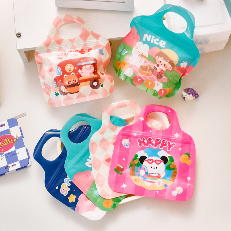 Cartoon Gift Wrapping Zip Bag, Accessory Gift Bag. | Shopee Malaysia