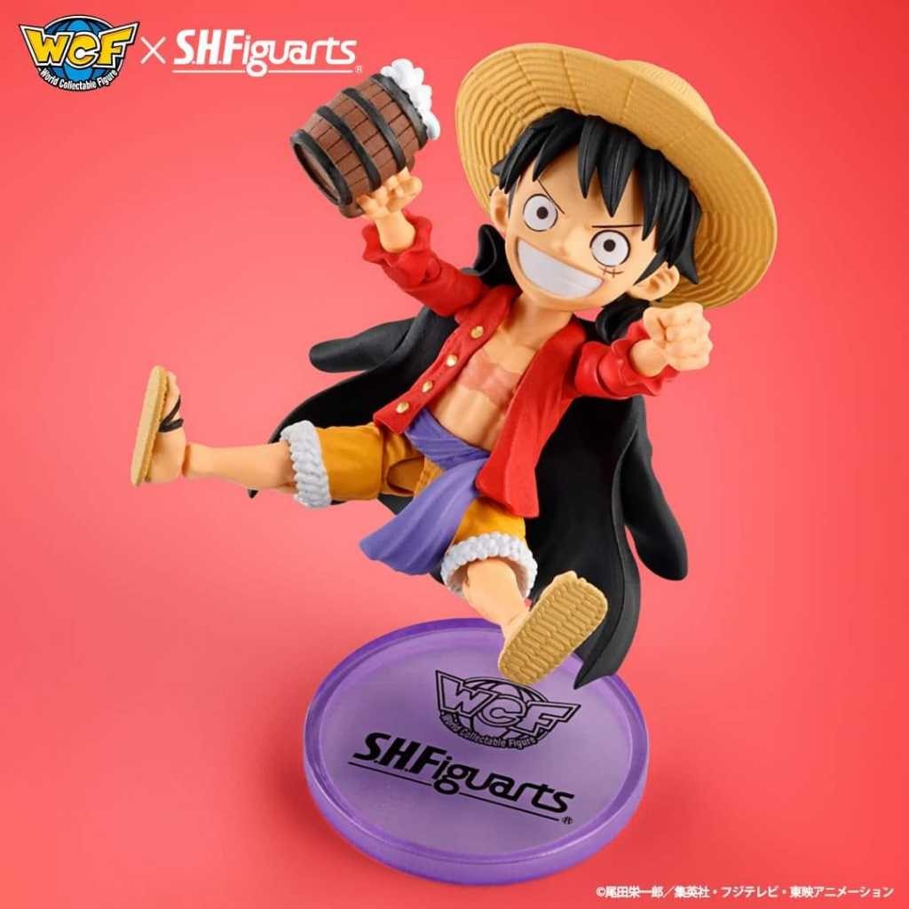 (NEW/MISB) World Collectible Figure x S.H.Figuarts Monkey D. Luffy (A ...