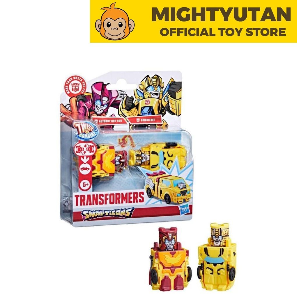 Transformers Swapticons Bumblebee VS Hot Rod | Shopee Malaysia