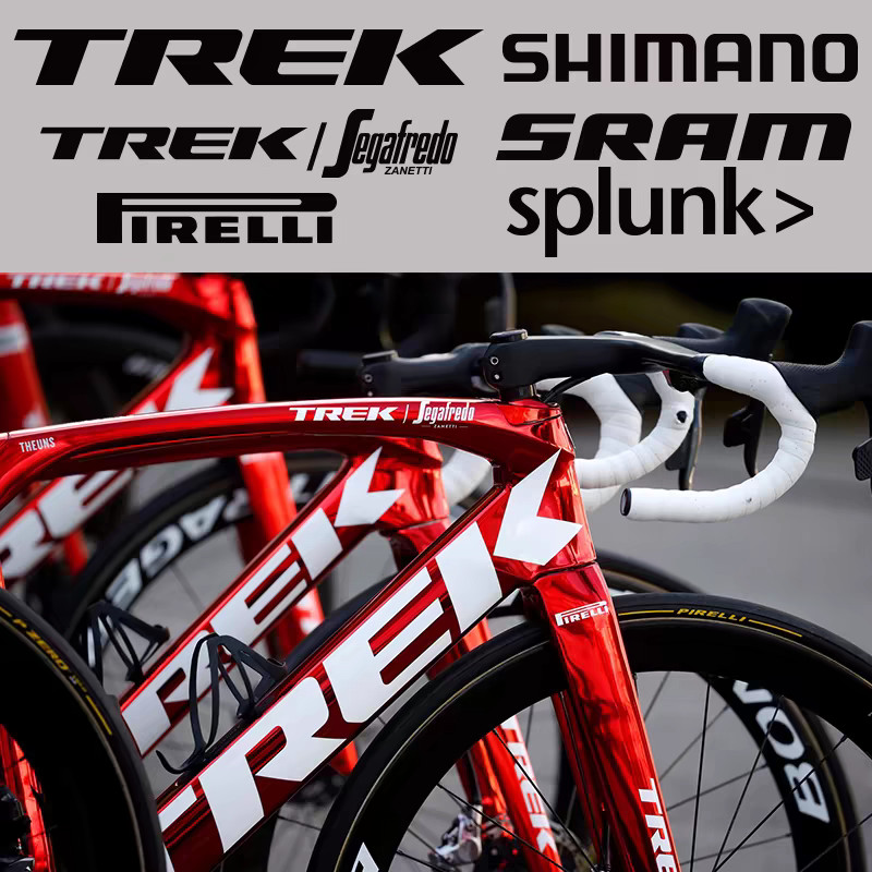 TREK TREK Butterfly Bicycle logo Sticker Engraved Madong Road Bike ...