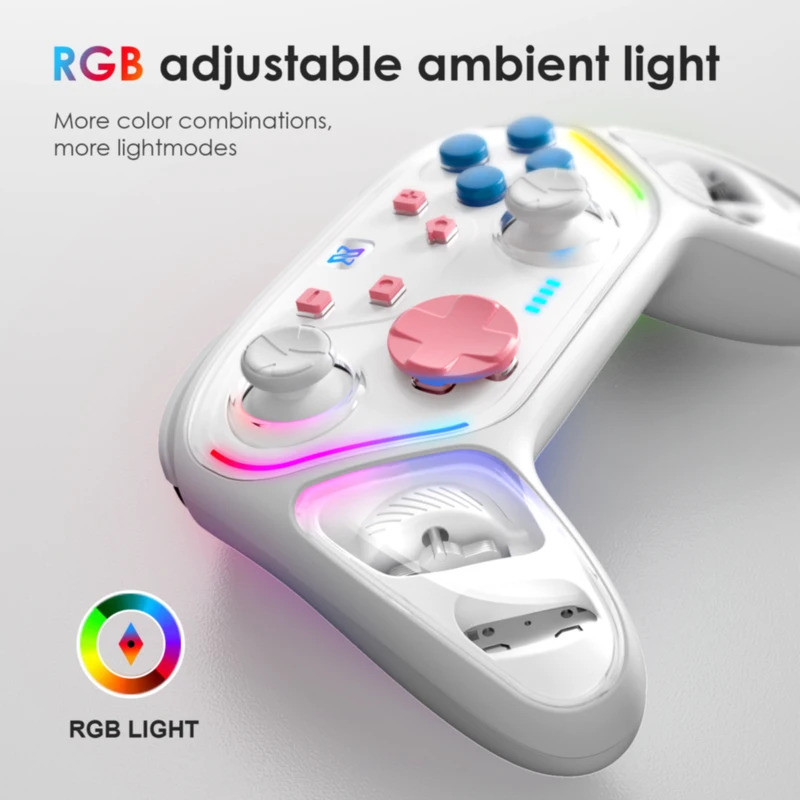 BINBOK GEMINI Linear motor Feature Pro Controller for Nintendo Switch/OLED with Hall Effect ...