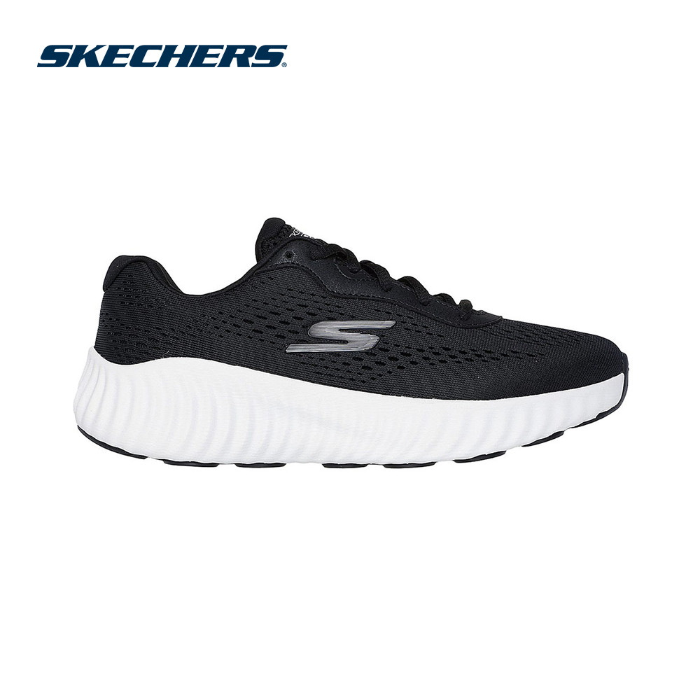 Skechers Women Performance Go Run Now Shoes - 129365-BKW Air-Cooled ...