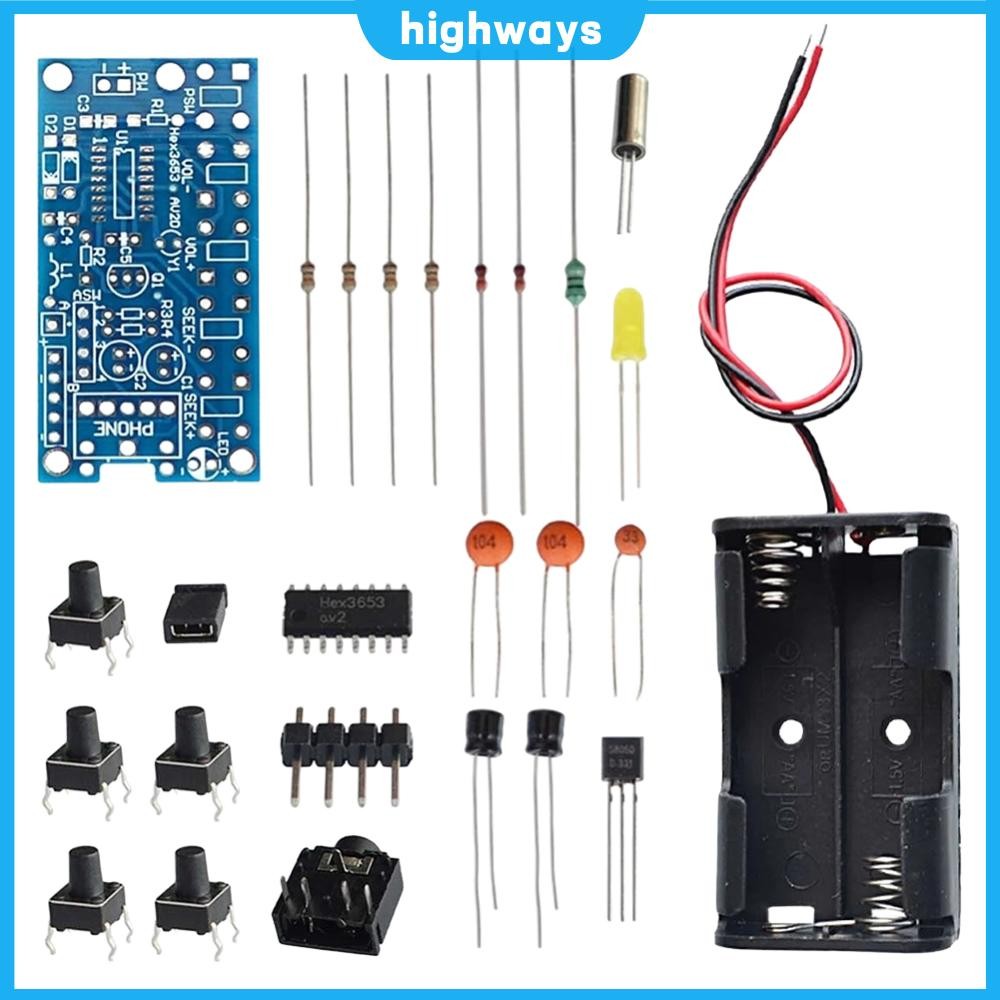 Wireless Stereo FM Radio Receiver Module 76MHz-108MHz DIY Radio ...