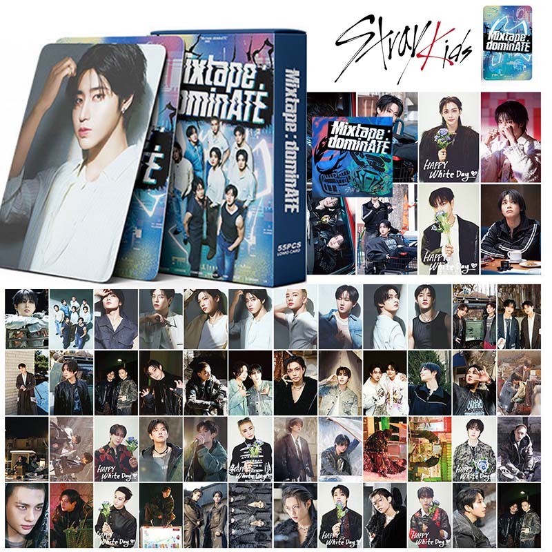 Photocard Stray Kids MIXTAPE DominATE Photo Cards Stray Kids LOMO Card ...