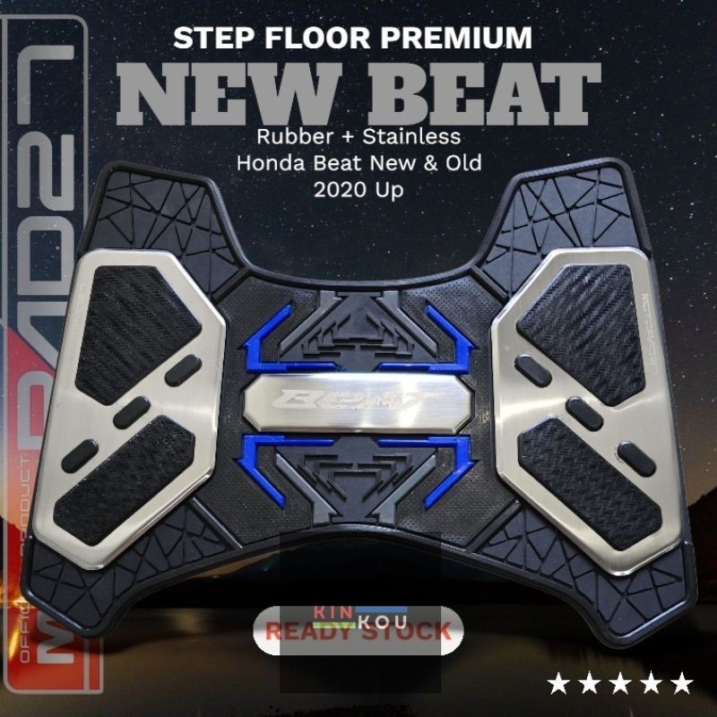 Motopad27 Premium Rubber Carpet New BEAT DELUXE STREET 2020 - 2025 ...
