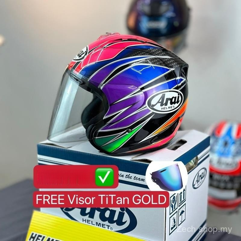Arai SAKATA logo tanam padding premium helmet motocycle | Shopee Malaysia