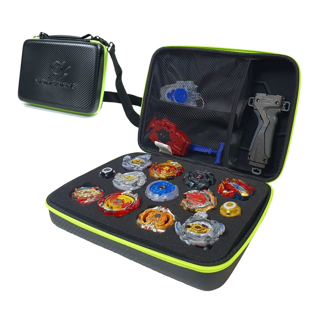 Montpien Portable Gyro and Launcher Receiving Box Storage Case Beyblade ...