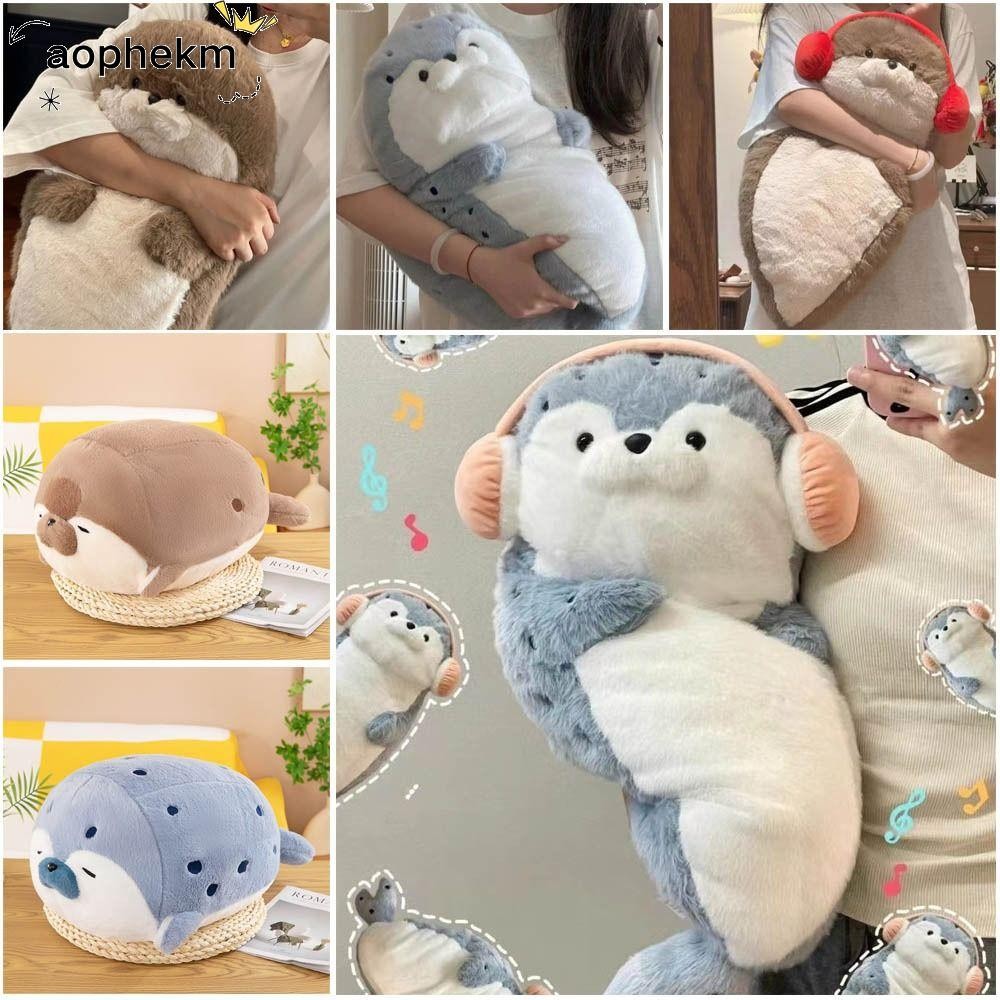 AOPHEKM Plush Doll, 40cm Plush Sea Lion Plush Pillow, Creative Gift ...