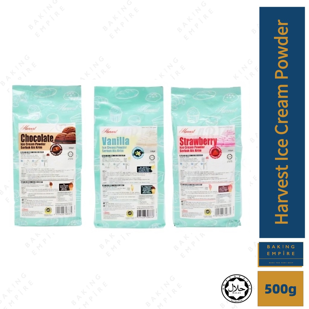 Harvest Ice Cream Powder/Serbuk Ais Krim 500g | Shopee Malaysia