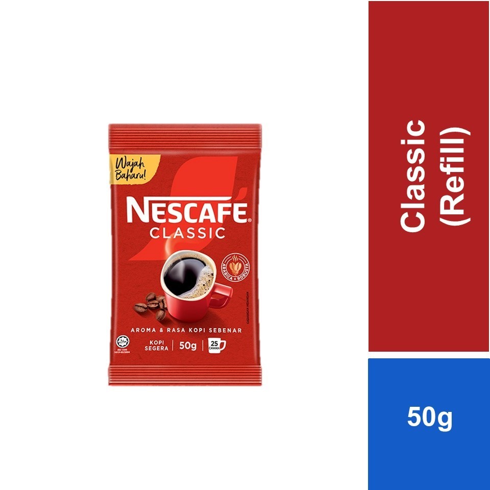 NESCAFE Classic Refill Pack (50g) | Shopee Malaysia