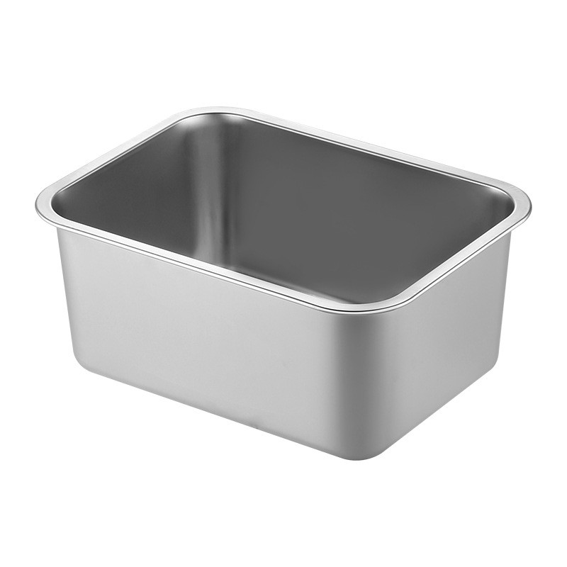 Extra Large Stainless Steel Basin Rectangular Square Basin Commercial ...
