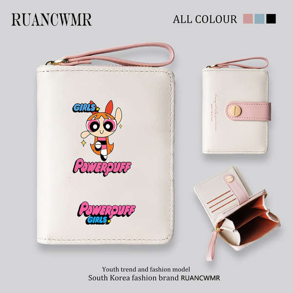 beg duit wanita wallet woman small cute Powerpuff Girls anime hadiah ...