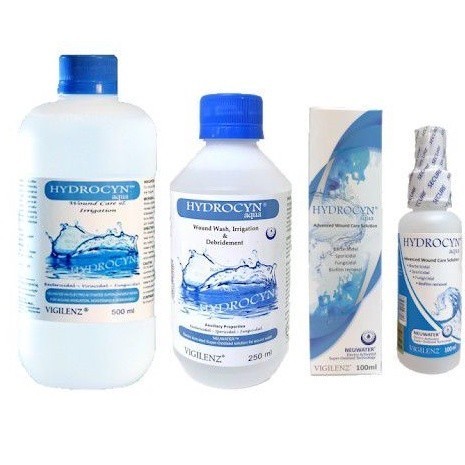 HYDROCYN AQUA SOLUTION ADVANCED WOUND CARE SOLUTION 100ML (EXP:01/2026 ...