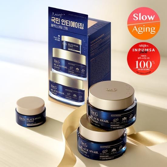 [Elastic Cream/Moisture] Doctor G Black Snail Cream 50ml 1+1 Plan ...