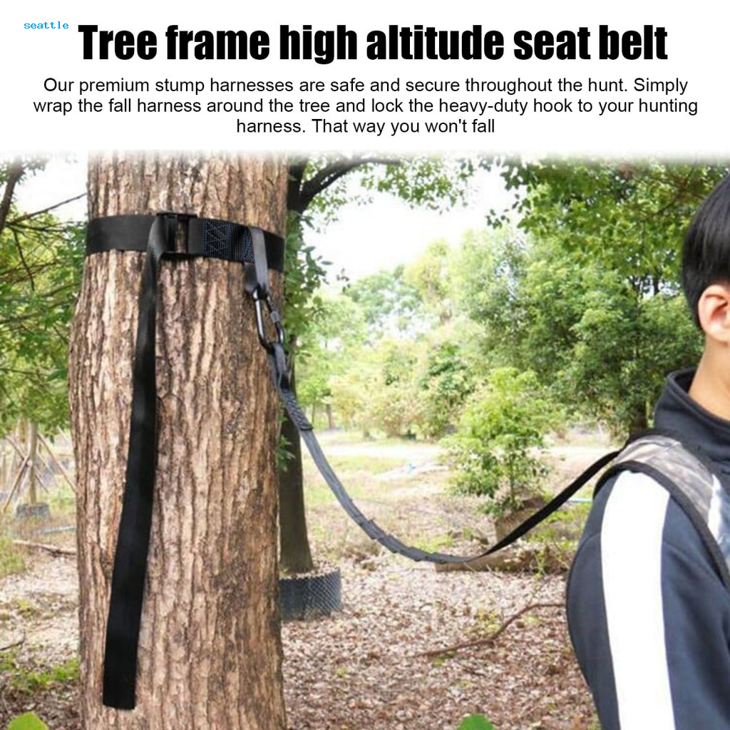 Hunting Safety Belt Heavy-duty Hunting Strap Adjustable Tree Stand ...