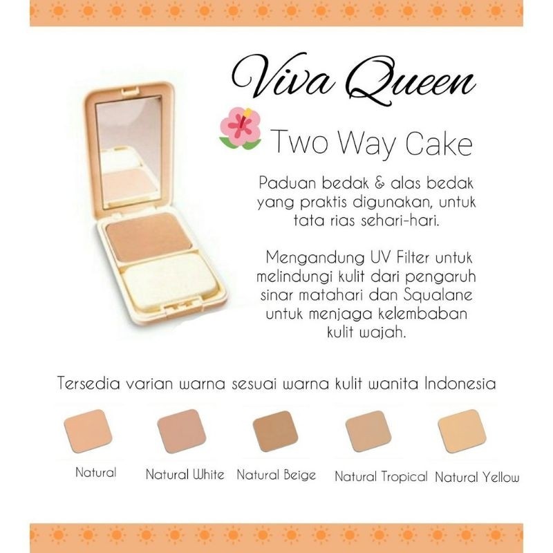 Viva Queen Two Way Cake 13g | Shopee Malaysia