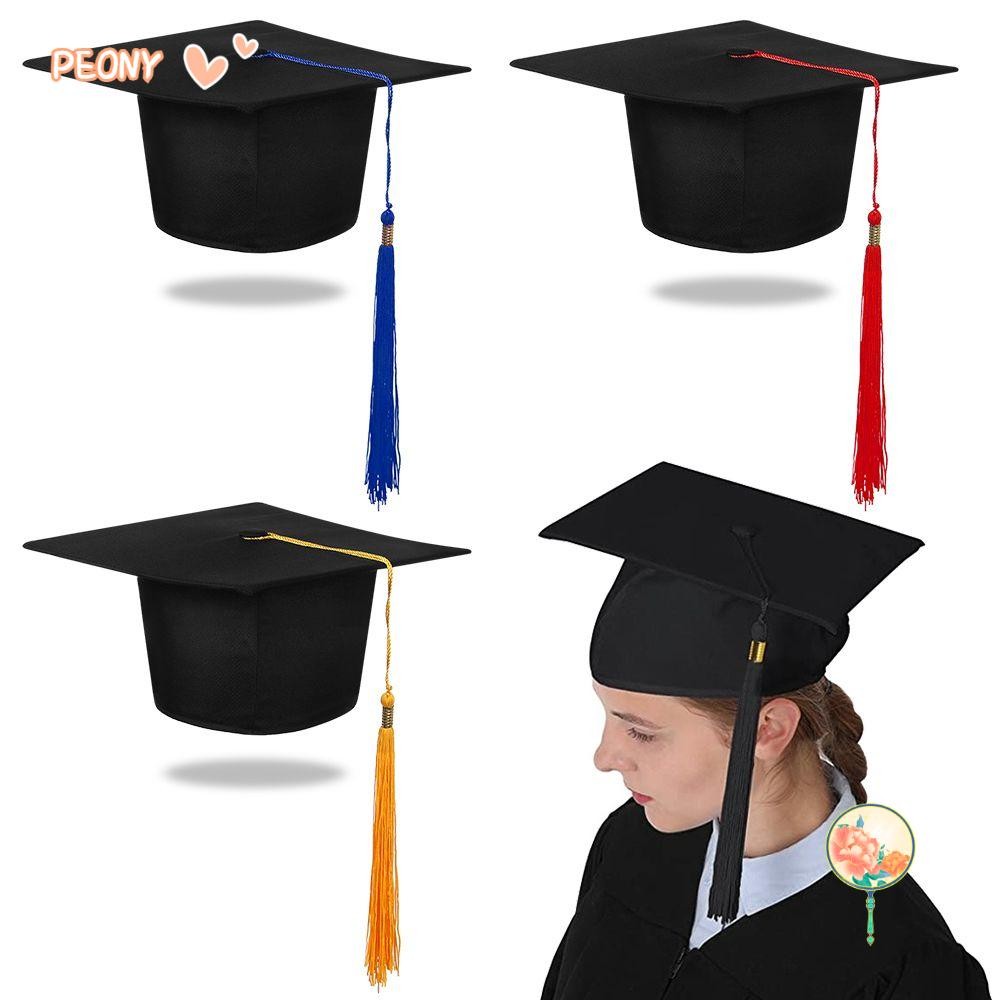 PEONY-HOME Graduation Hat, Degree Ceremony 2024 Graduation Mortarboard ...