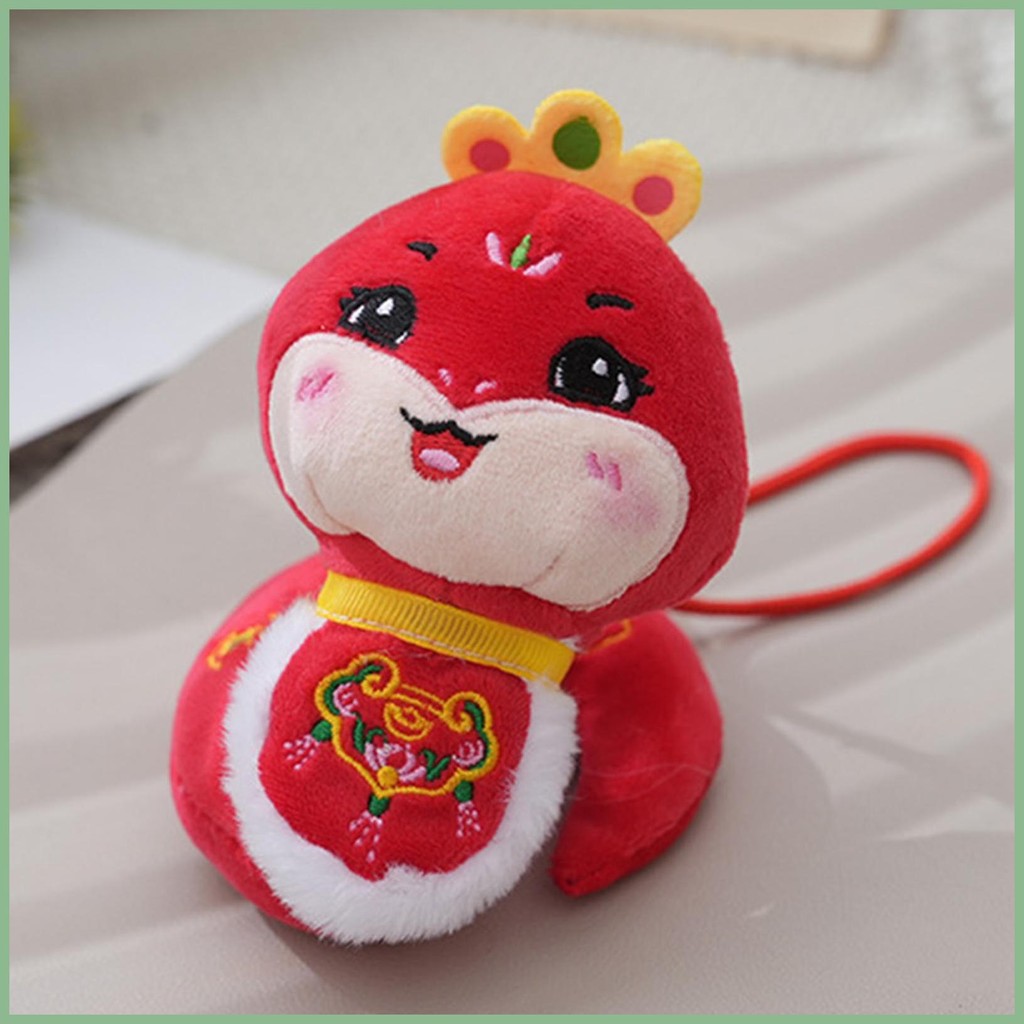 Chinese Snake Plush Doll Lucky Snake Stuffed Animal Chinese New Year ...