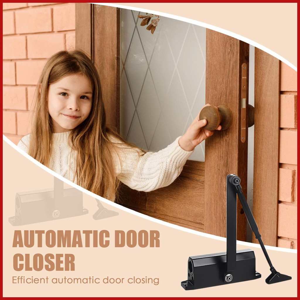 Door Slam Preventer Commercial Residential Gate Closer Silent Hydraulic ...