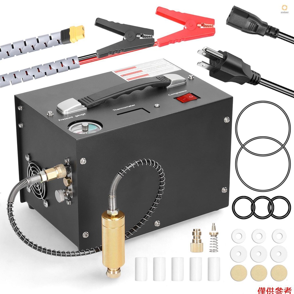 4500PSI Electric High Pressure Air Compressor with Barometer ...