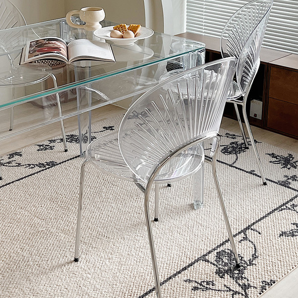 kerusi malas tongkat kerusi alas meja makan 6 kerusi Kerusi Shell ...