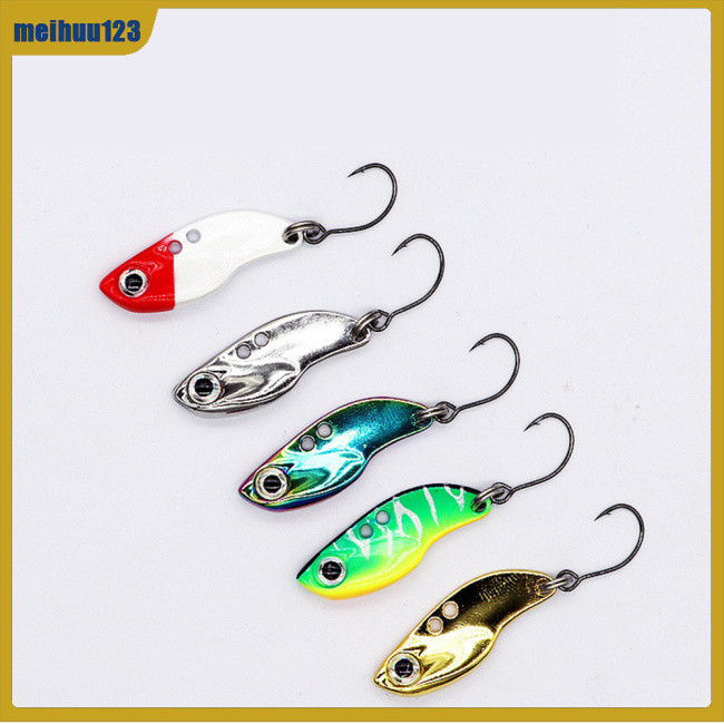 FNC Metal Bait 2.5g Mini Fishing Lure With Single Hook Vib Full ...
