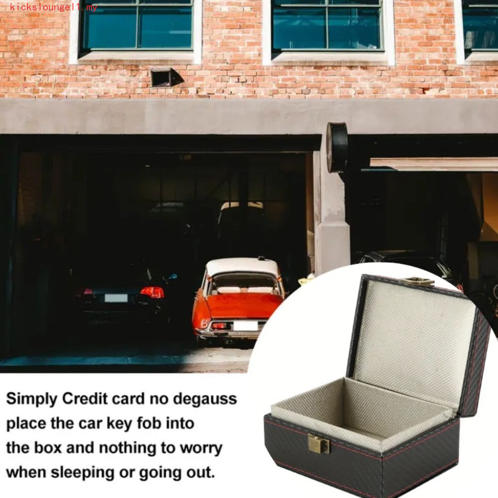 KICKSLOUNGEL Faraday Box, Key Fob Protector Safety Signal Blocker ...