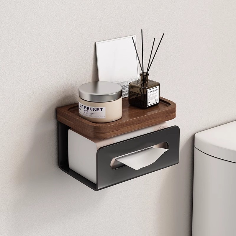 Toilet Tissue Box Perforated Toilet Bathroom Toilet Roll Paper Rack ...